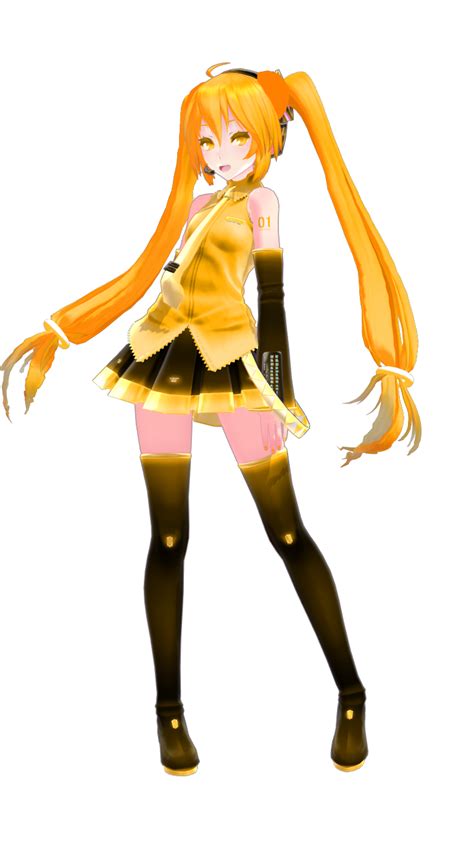 [mmd Model Dl ]tda Orange Miku By Paprika1423 On Deviantart