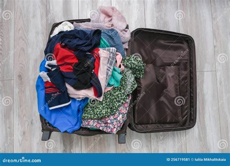 Suitcase With Clothes