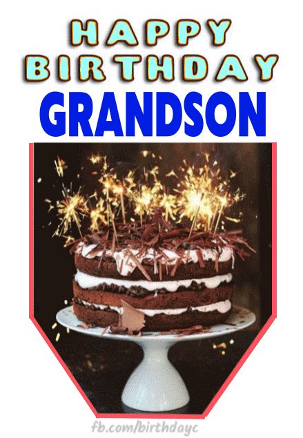 Happy Birthday Grandson  Happy Birthday
