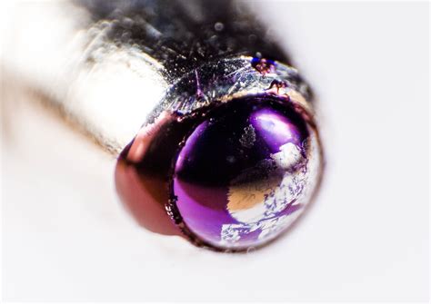 See The Difference Between Microscope And Focus Stacking Inspecting Tip Of A Ballpoint Pen