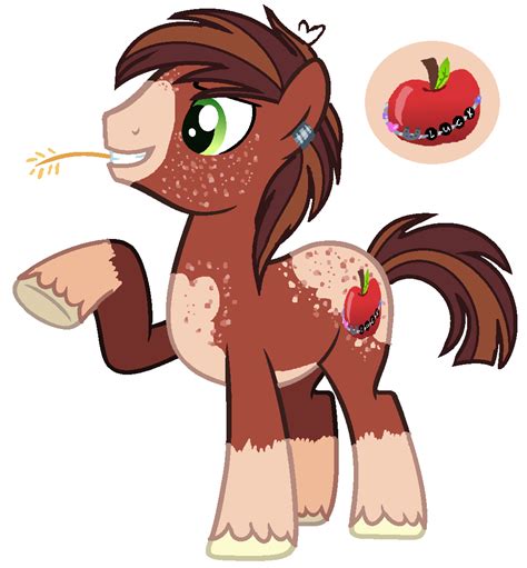 Mlp Big Mac X Troubleshoes Adoptable Closed By Princess Kitsune Tsu On