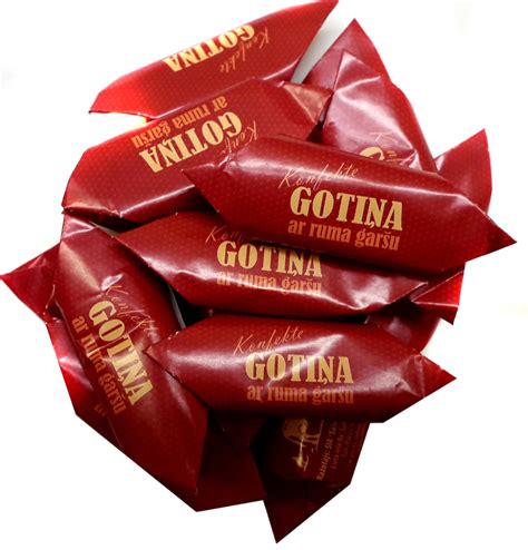 Milk Candy Gotiņa With Rum 0 5kg Saldus Pārtikas Kombināts