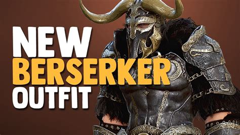 New Berserker Outfit Showcase For Black Desert Releasing March 16 🔥🔥 2022 Youtube
