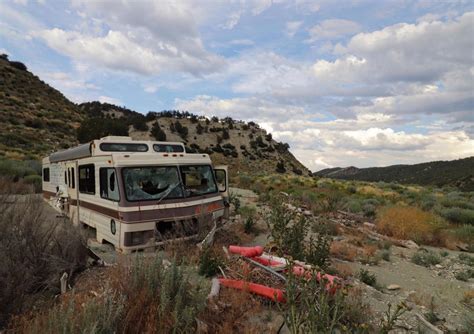 Abandoned Camper In The Mountains Rabandonedporn