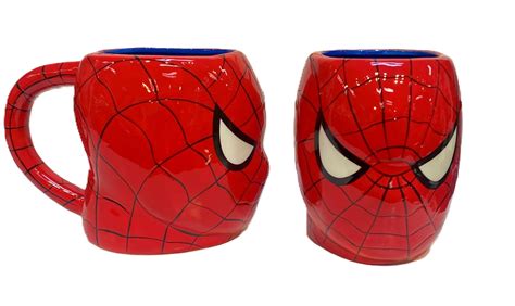 Mug Spiderman Face 3d