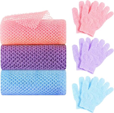 Amazon.com: 3 Piece African Net Sponge African exfoliating net - 12 * 43.3in African Net Long ...