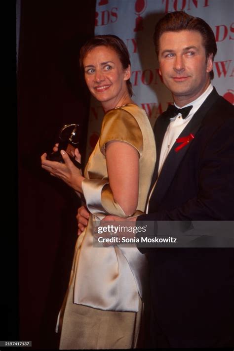 Janet Mcteer And Alec Baldwin Attend The 1997 Tony Awards At Radio
