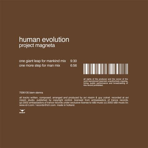 Human Evolution Project Magneta Ep 2002 Recreate By Kutiz21 On Deviantart