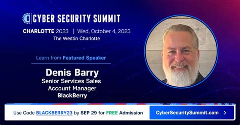 Charlotte The Official Cybersecurity Summit Faron Lyons