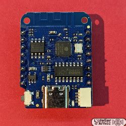WEMOS D MINI V TYPE C WELDED AND FLASHED