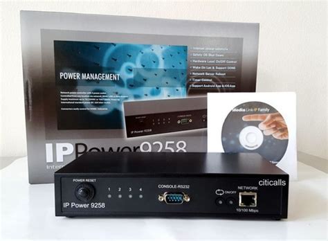 Ip9258 4 Port Built In Web Ac Power Network Switch Controller Remote