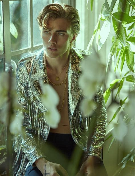 Lucky Blue Smith Model Editorial Campaign