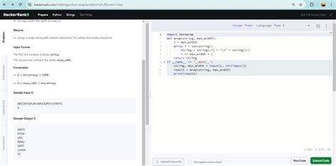 kusuma sri p on linkedin python coding hackerrank problemsolving