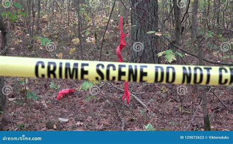 Sex Crime Or Crime Scene Do Not Cross Stock Video Video Of Location