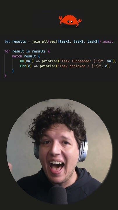 Clean Async Rust Rustlang Rustprogramming Youtube