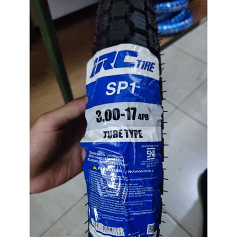 Jual Ban Luar Irc 300 Ring 17 Sp1 Batik Tahu Kotak Tube Type Shopee Indonesia