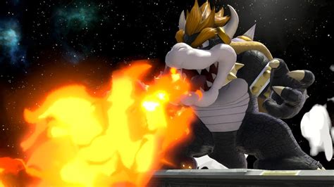 Bowser Breathing Fire Rbowser