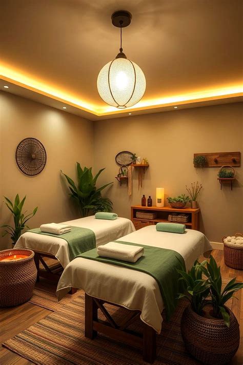 24 Serene Massage Room Setup Ideas For Home Spas