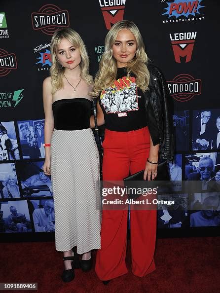 Mily Alyn Lind And Natalie Alyn Lind Arrive For Excelsior A News