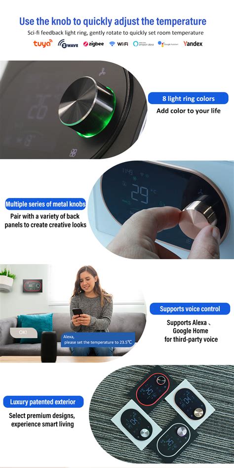 Beca Bac 9000elzb Zigbee Thermostat For Air Conditioning Systems