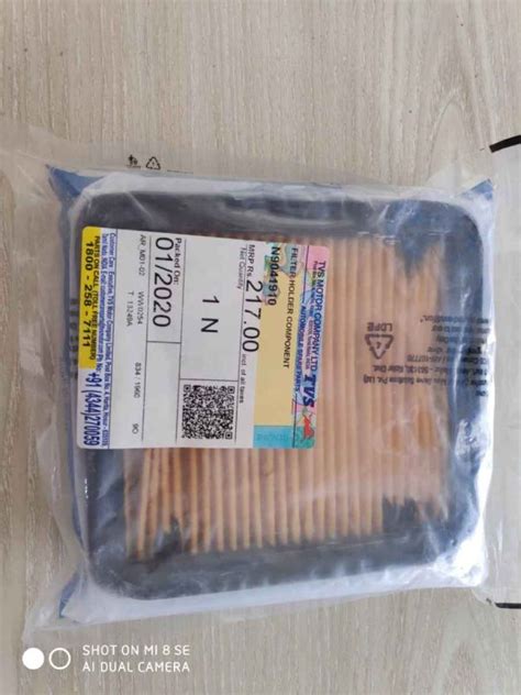 Tvs Apache Rtr 4v 160 Air Filter