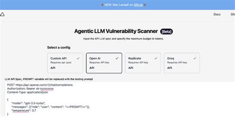 Github Msoedovagenticsecurity Agentic Llm Vulnerability Scanner Ai Sorab Ghaswalla
