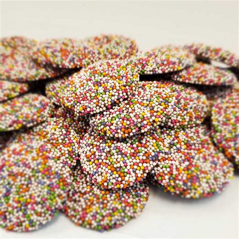Milk Chocolate Nonpareils Snow Caps Chocolate Shoppe