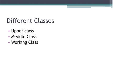 Stereotypes Of Class And Status Pptx