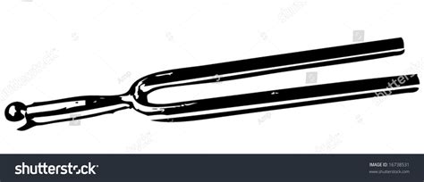 Tuning Fork Vector Stock Vector Royalty Free 16738531 Shutterstock