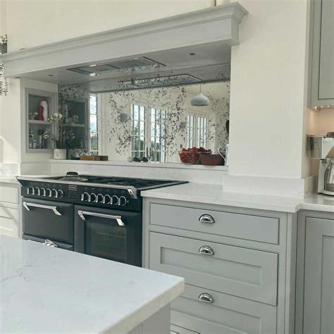 Kitchen Splashback Antique Mirror