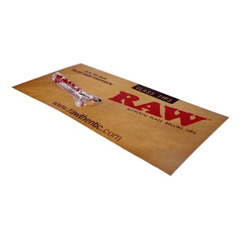 Raw Flat Glass Filter Tip