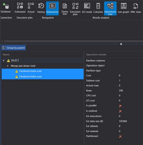 a new sql execution plan viewer