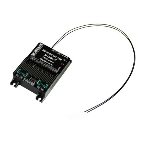 M Link Receivers With Telemetry Rx 16 Dr Master M Link Multiplex Receiver Flash Rc