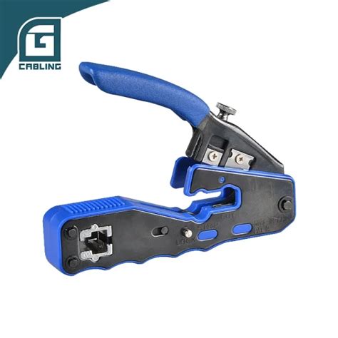 Network Tool Kit With Cat6 180° Keystone Jack Gcabling Optical Fiber