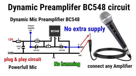 Diy Dynamic Mic Preamplifier 🔧🎤 Boost Your Mic Like A Pro At Home