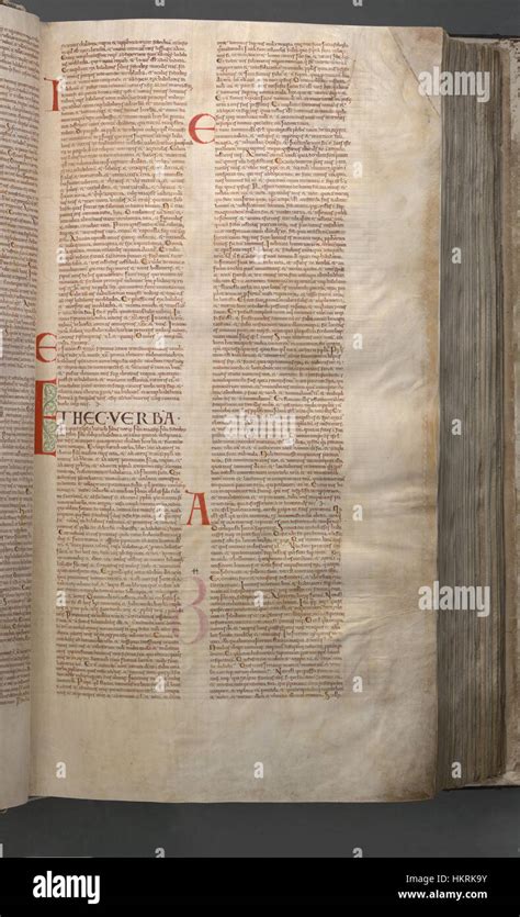 Codex Gigas Also Known As The Devils Bible Is A Medieval Manuscript