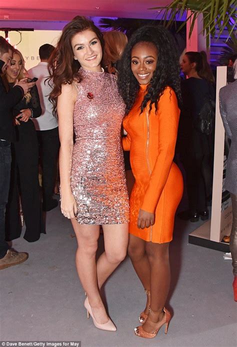 X Factors Holly Tandy And Rai Elle Williams Night Out Gigi Hadid Looks Mini Dress Model Legs