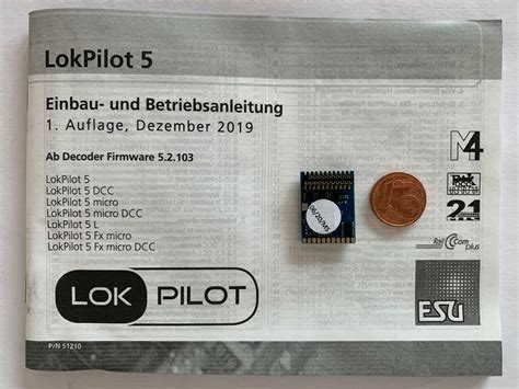 Esu Lokpilot 5 Fx H0 0 Micro N Tt Dcc Mm Sx M4 Mkl Ebay