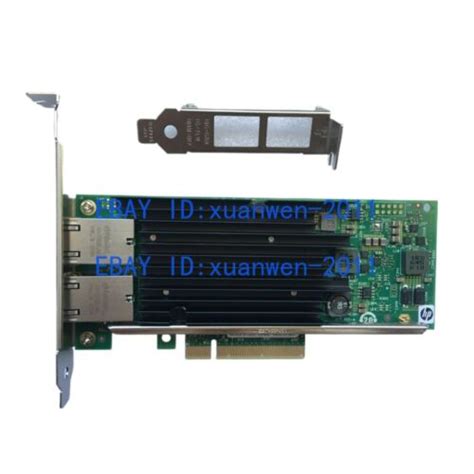 Hp 561t Dual Port Rj 45 10gb Nic Pcie X8 Network Card 716589 001 717708