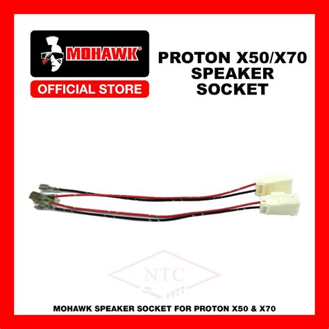 Mohawk Car Audio Speaker Socket For Proton X50 And X70 Vehicles Shopee Malaysia