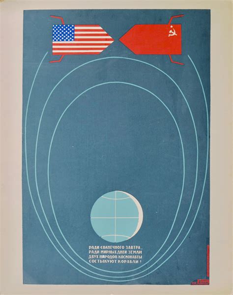 The Cosmonauts Of Two Nations Join Their Ships Victor Grigorievich