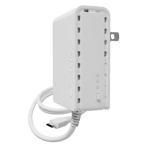 Mikrotik Pwr Line Smart Power Adapter For Microusb Powered Mikrotik Router Us Version