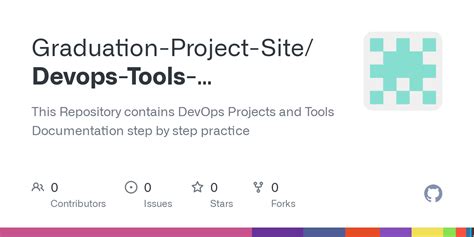 Github Graduation Project Site Devops Tools Documentations This