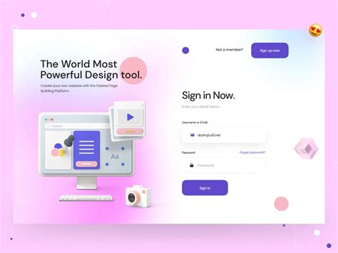 Saas Sign In Login Page Design By Zee Ui ~ Epicpxls