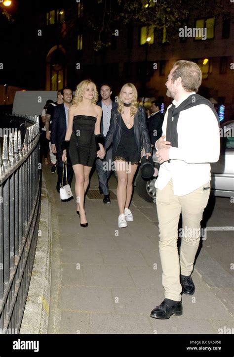 Celebrities At Annabels Featuring Pixie Lott Where London United