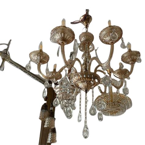 Glass 8 Light Jumar Hanging Industrial Candle Style At Rs 5500piece In Firozabad