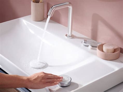 Hansgrohe Waschtischmischer Tecturis S Einhebel Waschtischmischer 110 Ecosmart Mit Zugstangen