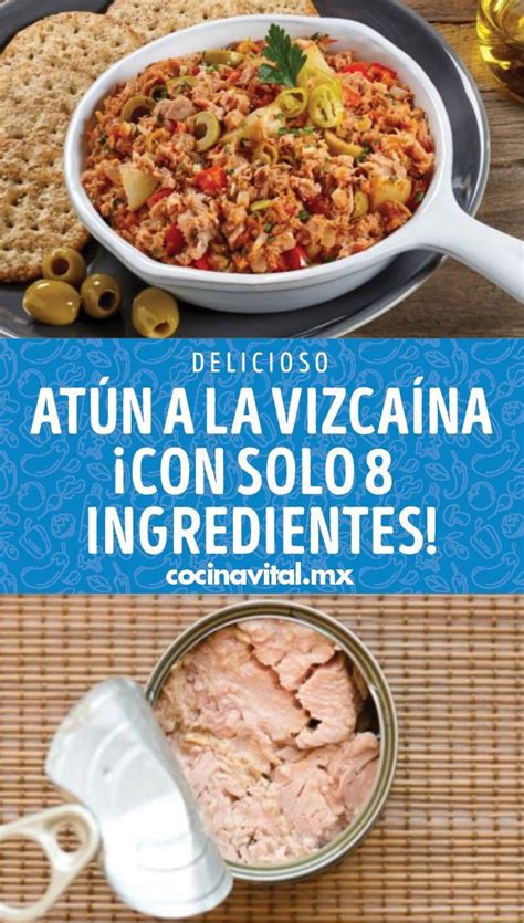 Delicioso Atún A La Vizcaína ¡con Solo 8 Ingredientes Receta Atun