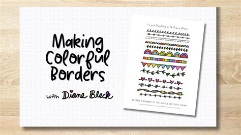 How To Draw Easy Borders
