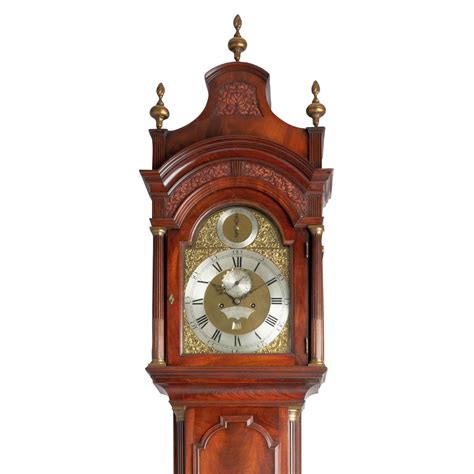 Fine London Mahogany Longcase Clock Samuel Fish London The